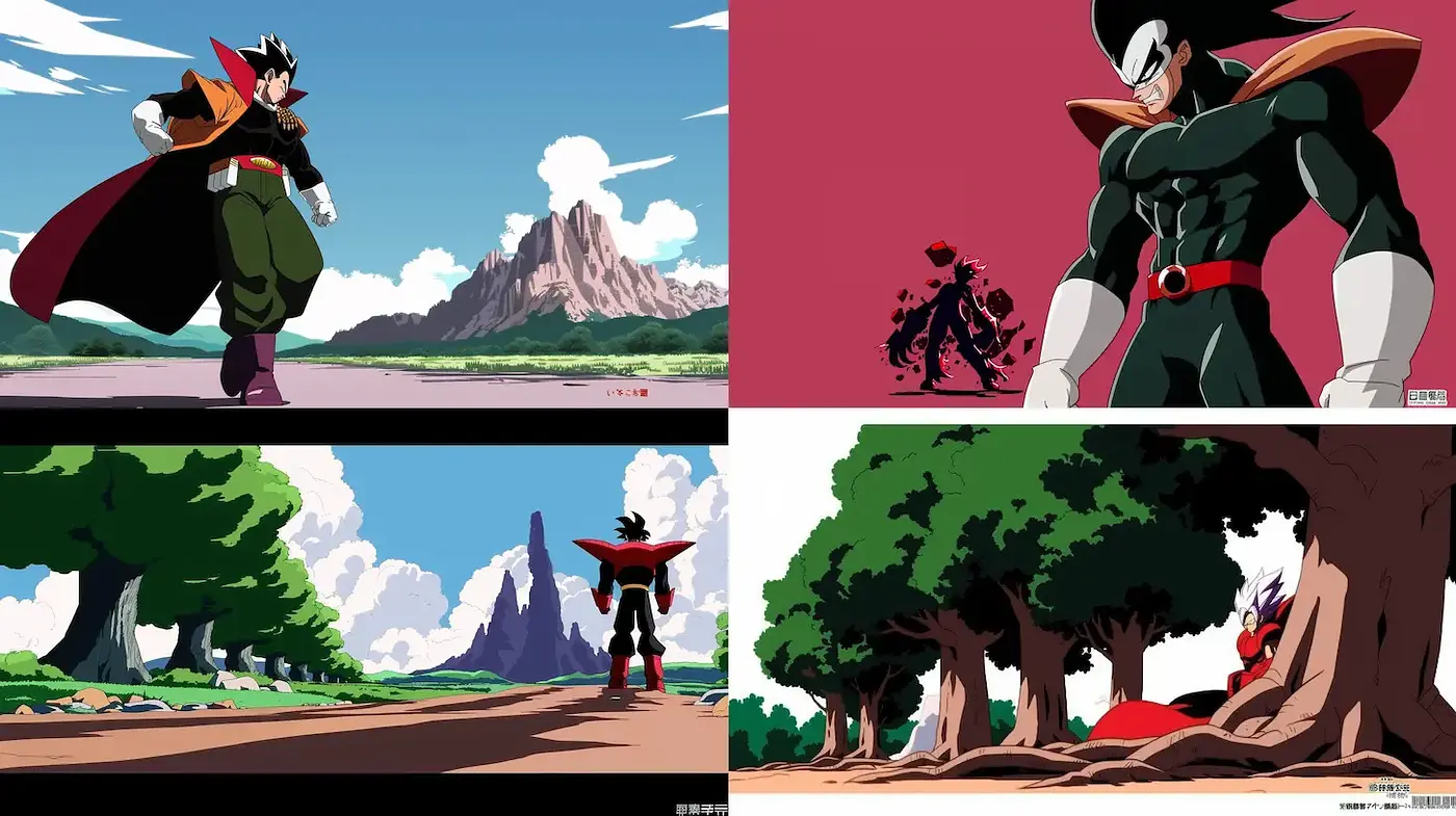 A Midjourney Style - Dynamic and Bold Anime-inspired Visuals with ...