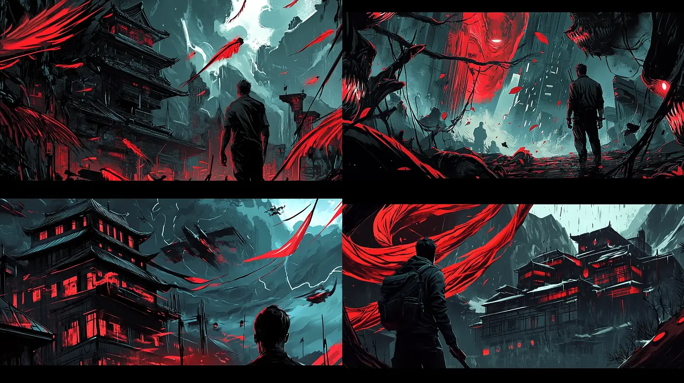 A Midjourney Style - Neo-Tokyo Apocalypse: A Cyberpunk Vision of Ruin ...